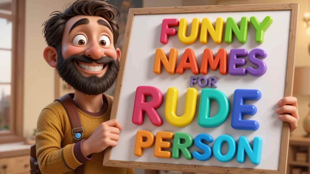 199+ Funny & Creative Names for Rude Person - namespicksy.com
